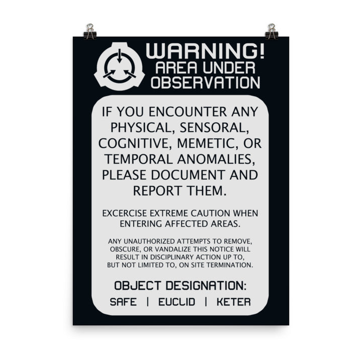 Posters – The SCP Store