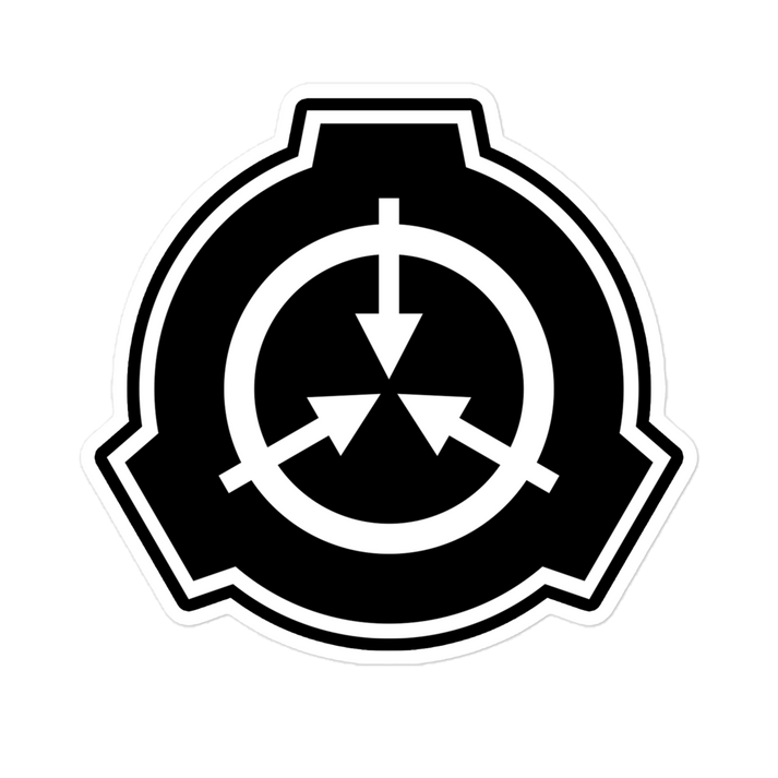 SCP Logo Black Sticker – The SCP Store